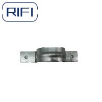 China RIFI-Electrical EMT Conduit Fittings 2 Hole Pipe Strap Galvanized Metal Silver THS-050S-400S 2