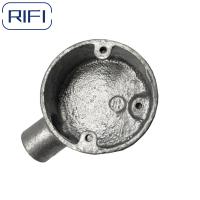 China BS4568 Conduit Pipe Fitting 20mm,25mm Malleable Iron Terminal Box 1 Way for sale