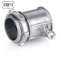 China UL Standard EMT Conduit Zinc Die Cast Connector Set Scew Type  1/2