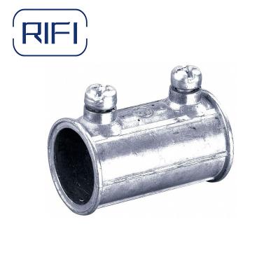 China 3/4”EMT Set Screw Coupling Zinc Die Cast EMT Conduit Fititngs for sale