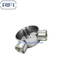 China GI Aluminum Junction Box Angle Way 20mm,25mm,32mm Connect GI Conduit Pipe for sale