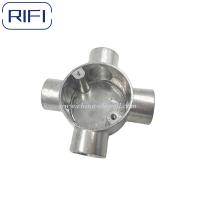 China GI BS4568 Aluminum Junction Circular Box Through Box 4way 20mm,25mm,32mm for sale