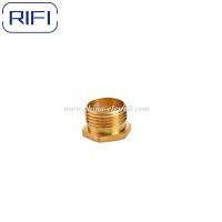 China RIFI Male Short Brass Bush GI Conduit Fittings In 20mm 25mm And 32mm for sale
