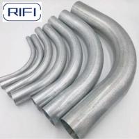 China Carbon Steel 90 Degree EMT Elbow Pre Galvanized For Electrical Metallic Tubing for sale