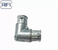 China Set Screw Zinc Die Cast EMT To EMT Capped Corner Coupling 1/2 Inch To 1 Inch for sale