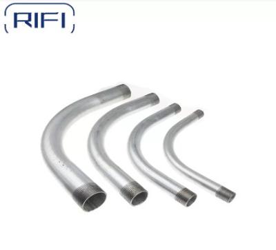 China Pre Galvanized IMC Conduit Pipe Custom Rigid 90 Degree Elbows IRE050-IRE400 for sale