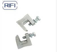 China Malleable Iron Strut Channel And Fittings Jaws Girder Unistrut Beam Clamps for sale