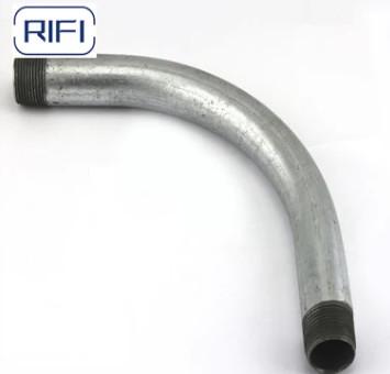 China IMC Conduit Fittings 45° Galvanized Rigid Steel Conduit (GRC) Elbow NPT Threaded for sale