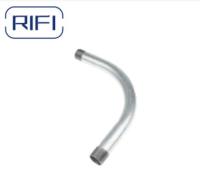 China IMC Conduit Fittings 45° Galvanized Rigid Steel Conduit (GRC) Elbow NPT Threaded for sale