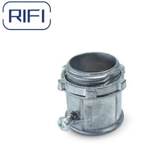 China 20mm- 50mm IEC61386 EMT Connector Set Screw Type Zinc Die Cast Material IEC Standard EMT Conduit Fittings for sale