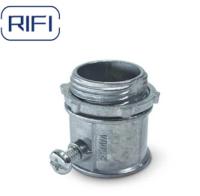 China 20mm- 50mm IEC61386 EMT Connector Set Screw Type Zinc Die Cast Material IEC Standard EMT Conduit Fittings for sale