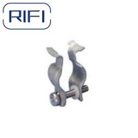 China 20mm-50mm Conduit Clips 1/2 Conduit Fittings Abrazadera Metal Negra Eclipsable for sale