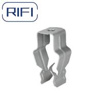 China 20mm-50mm Conduit Clips 1/2 Conduit Fittings Abrazadera Metal Negra Eclipsable for sale