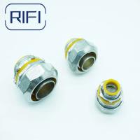 China Liquid Tight Flexible Conduit Connector For Box Bonding Model No LTC038-LTC400 UL 514B Standard for sale