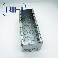 China UL Standard Masonry Electrical Box  4 Device Non-gangable Installation For Versatile Applications for sale