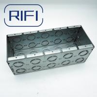 China UL Standard Masonry Electrical Box  4 Device Non-gangable Installation For Versatile Applications for sale