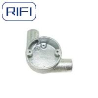China Hot Dipped Galvanized Malleable Iron BS4568,BS31 Conduit Junction Angle Box 20mm,25mm for sale