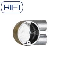China BS EN61386 Branch U Way 25mm Junction Box Malleable Iron Pvc Conduit Box for sale