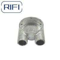 China BS EN61386 Branch U Way 25mm Junction Box Malleable Iron Pvc Conduit Box for sale
