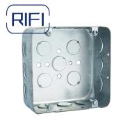 China Metal Electrical Junction Box And Cover For Switch Box 1 1/2