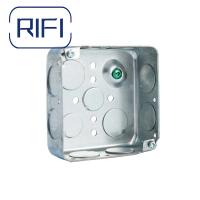 China Metal Electrical Junction Box And Cover For Switch Box 1 1/2