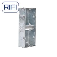 China Durable GI Conduit Fittings  Gi Switch Box 72mm *72 Mm*47 Mm Versatile For Indoor And Outdoor for sale