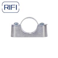 China Size 32mm GI Flexible Conduit Fittings Customize Conduit Distance Saddles for sale