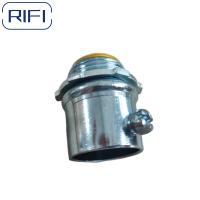 China Emt Steel Set Screw Connector Insulated Or Non-Insulated Emt Connector for sale