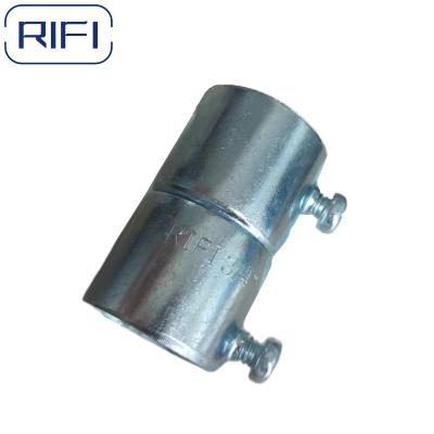 China 3/4 Inch Rifi Emt Steel Set Screw Coupling And Connector Good Quality for sale