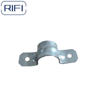 China Emt Fittings One Hole And Two Hole Strap Pre-Galvanized / Electro-Galvanized for sale