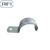 China Emt Fittings One Hole And Two Hole Strap Pre-Galvanized / Electro-Galvanized for sale