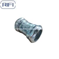 China Electrical Metallic Tubing EMT Steel Compression Type Connector Electro-galvanized for sale