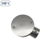 China RIFI Emt Aluminum Junction Box  Set Screw Type Angle Way Through Way for sale