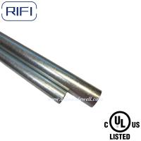 China Hot Dipped Galvanized EMT Conduit Pipe for Wire and Cable Protection for sale