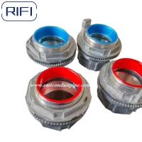China Zinc Die Cast or Aluminum Die Cast Threaded Hub Watertight Hub Red Yellow Blue Insulated for sale
