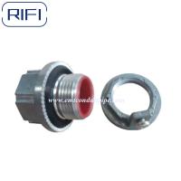 China Zinc Die Cast or Aluminum Die Cast Threaded Hub Watertight Hub Red Yellow Blue Insulated for sale