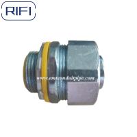 China 3/4”Flexible Conduit Fittings Straight Liquid Tight Flexible Conduit Connector for sale