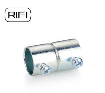 China 1/2-2'' Conduit Fittings Steel Galvanized Set Screw Coupling For EMT Conduit for sale
