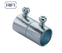China 1/2-2'' Conduit Fittings Steel Galvanized Set Screw Coupling For EMT Conduit for sale