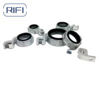 China Zinc Die Cast Sliver Color IMC Conduit Fittings Conduit Bushing With Throat  And Without  Grounding for sale