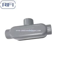 China RIFI EMT Set Screw Type Aluminum Die Cast LR Type Conduit Body for sale