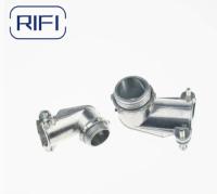 China 3/4 Inch Zinc Die Cast Flex Conduit To Box Straight Squeeze Connector Zinc Connector for sale