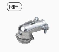 China 3/4 Inch Zinc Die Cast Flex Conduit To Box Straight Squeeze Connector Zinc Connector for sale