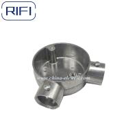 China RIFI Emt Aluminum Junction Circular Box Set Screw Type 1way 2way 3way 4way For EMT Conduit Fittings for sale