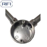 China RIFI Aluminum Die Cast EMT Circular Junction Box 1way 2way 3way Angle Way 4way for sale