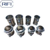 China RIFI Galvanized Steel Insulated EMT Conduit Pipe Connector Set Screw Type for sale