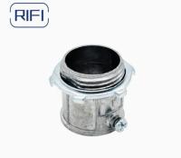 China Electrical Conduit Pipe Steel EMT Fittings Set Screw Type Zinc Connector for sale