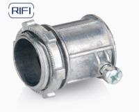 China Electrical Conduit Pipe Steel EMT Fittings Set Screw Type Zinc Connector for sale