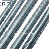 China Zinc Plated High Quality RIFI Brand Threaded Rod Threaded Tooth for sale