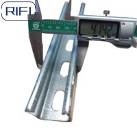 China RIFI 41x41mm HDG/Stainless Steel Slotted/Plain Strut Channel for sale